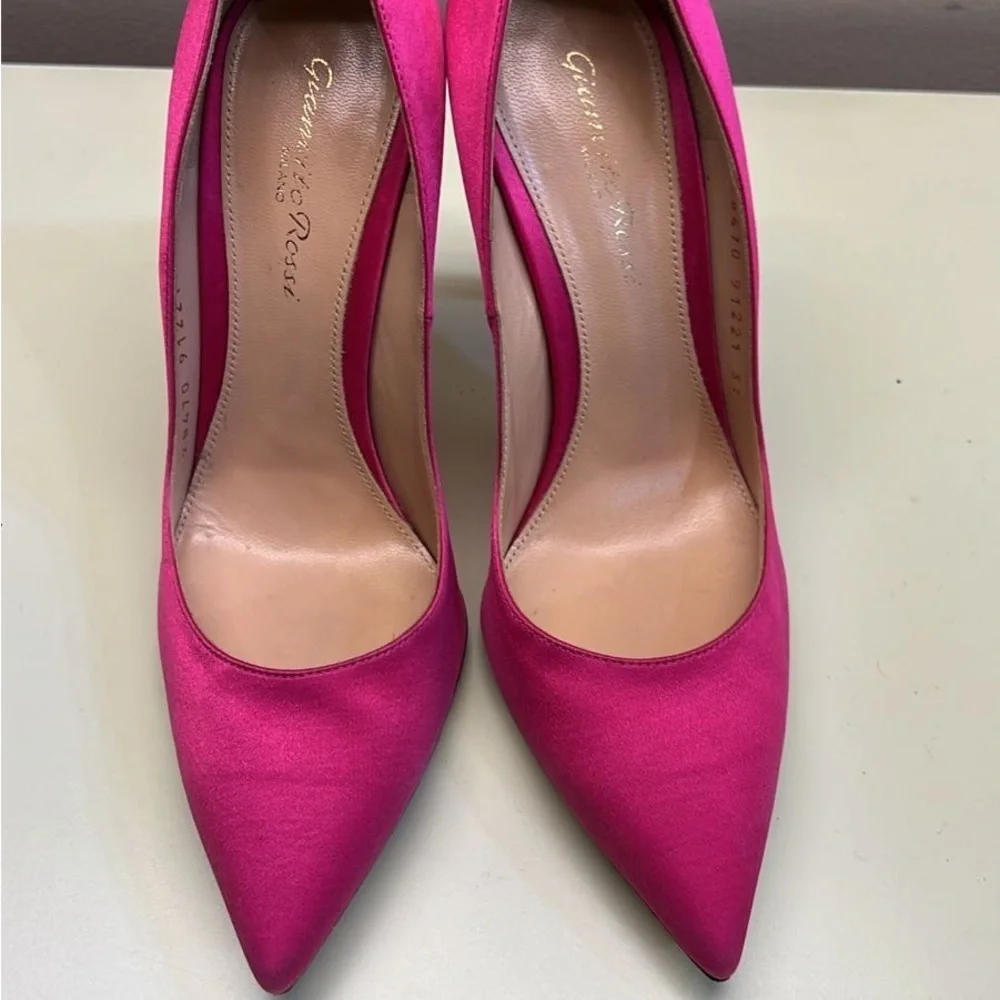 Gianvito Rossi | Shoes | Gianvito Rossi Pink Stiletto Heels | Poshmark